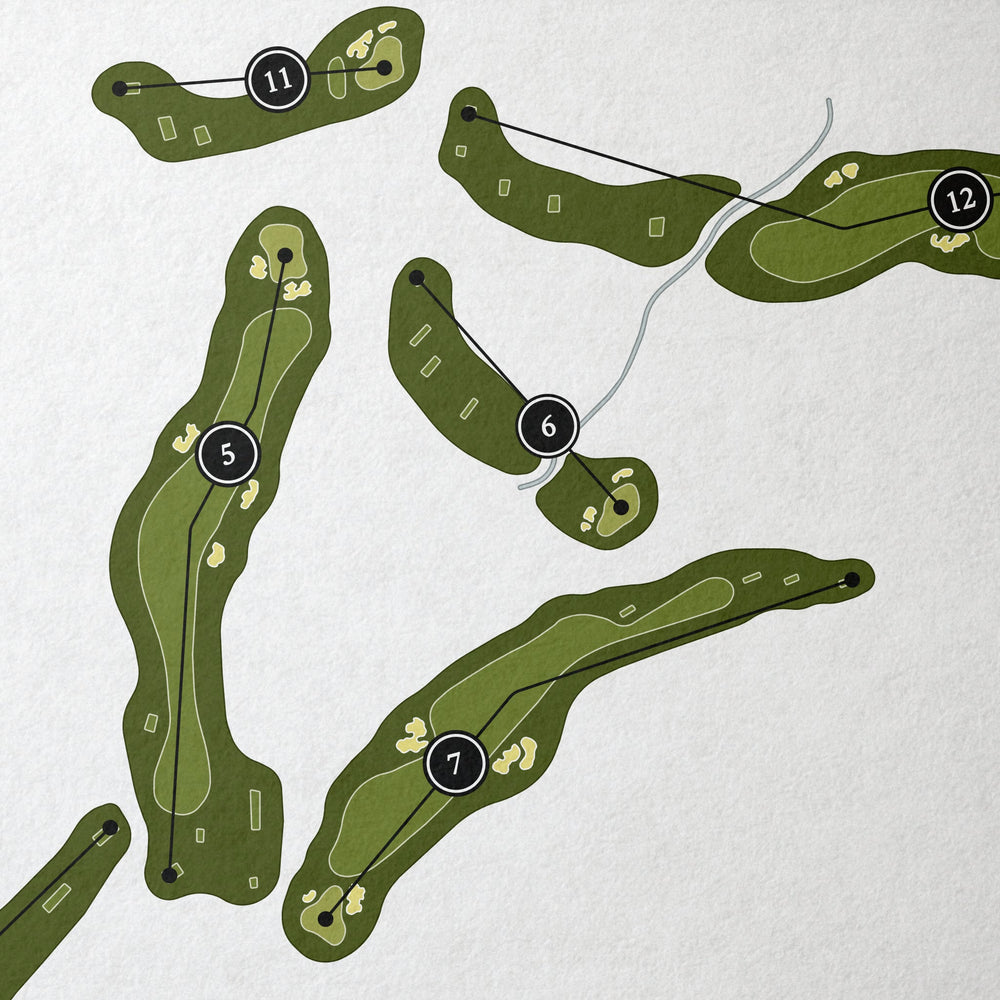 Alotian Golf Club | Golf Course Map