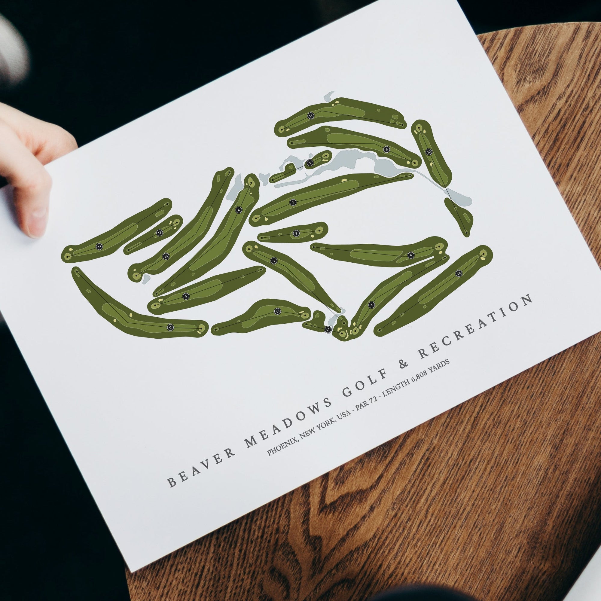 Beaver Meadows Golf & Recreation | Golf Course Map