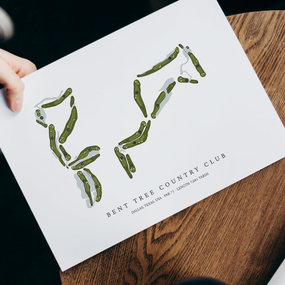 Bent Tree Country Club | Golf Course Map