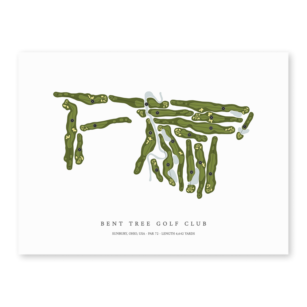 Bent Tree Golf Club | Golf Course Map