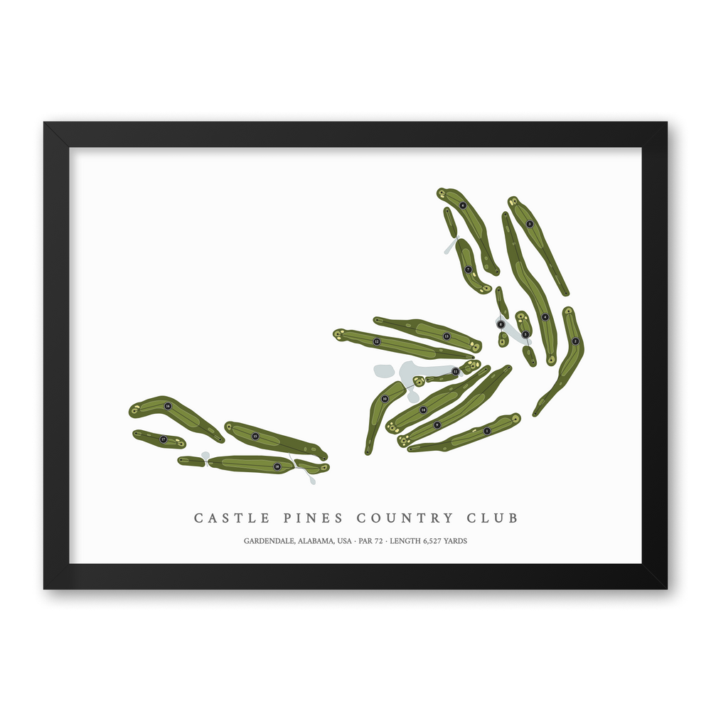 Castle Pines Country Club | Golf Course Map