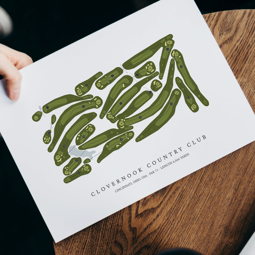 Clovernook Country Club | Golf Course Map