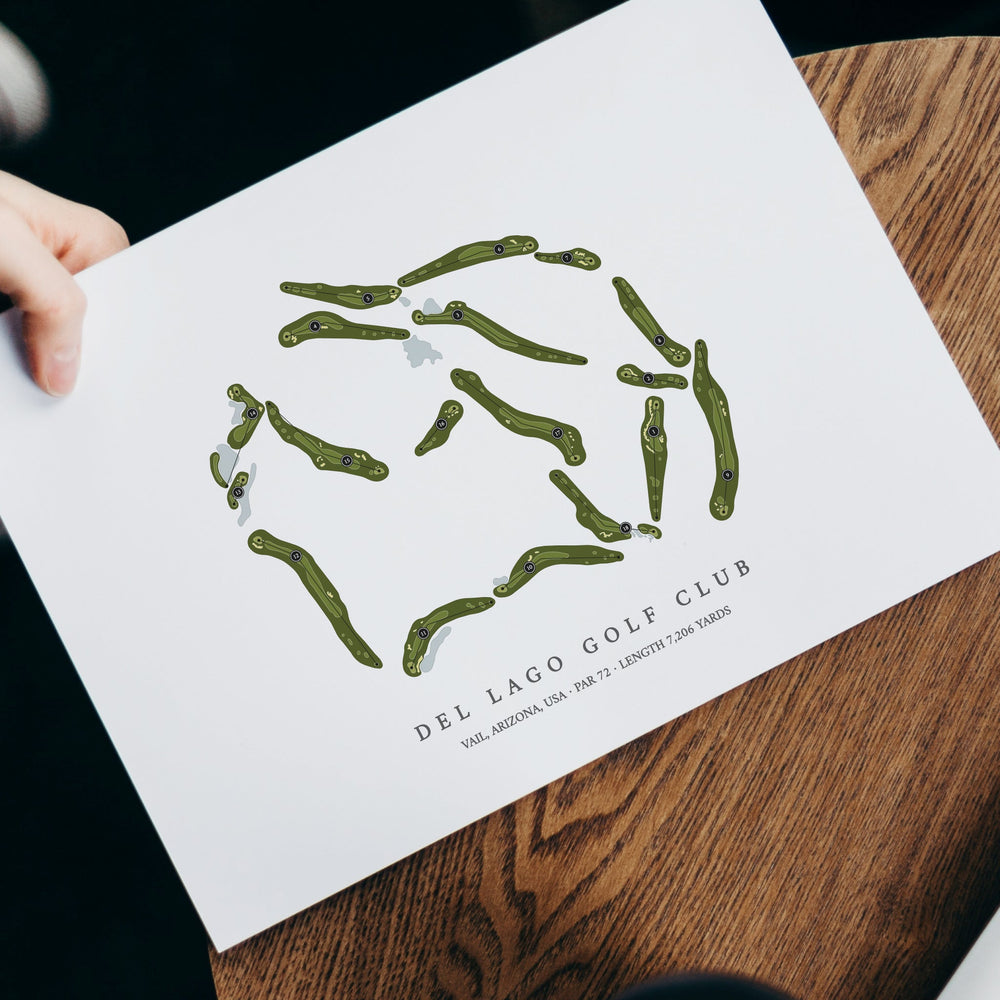 Del Lago Golf Club | Golf Course Map