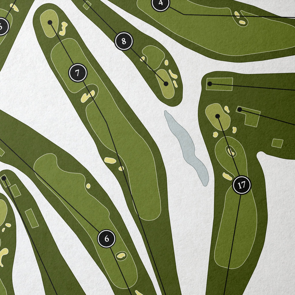 Denham Golf Club | Golf Course Map