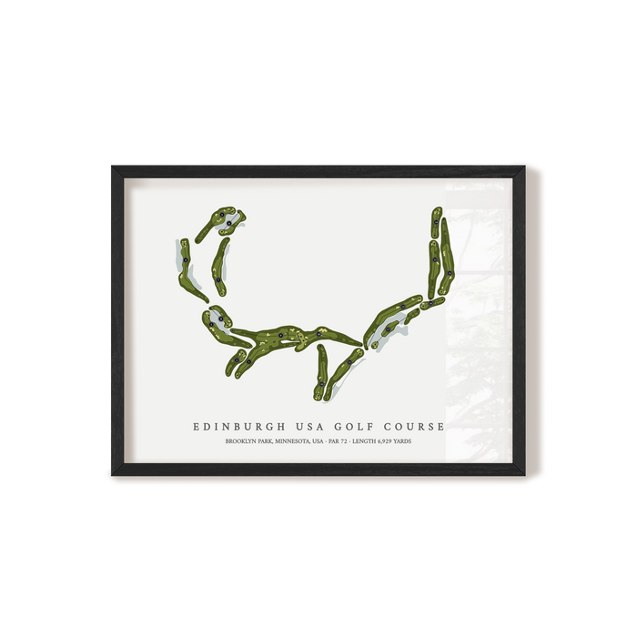 Edinburgh USA Golf Course | Golf Course Map