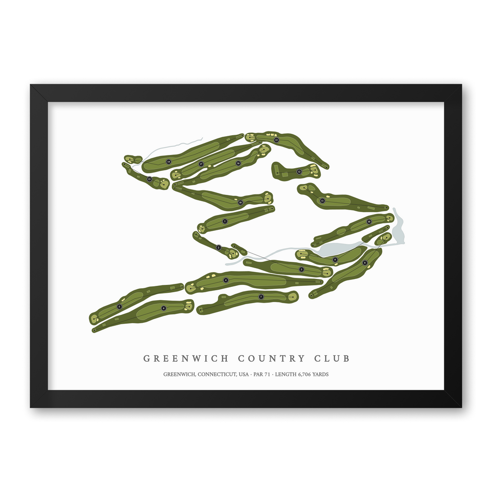 Greenwich Country Club | Golf Course Map
