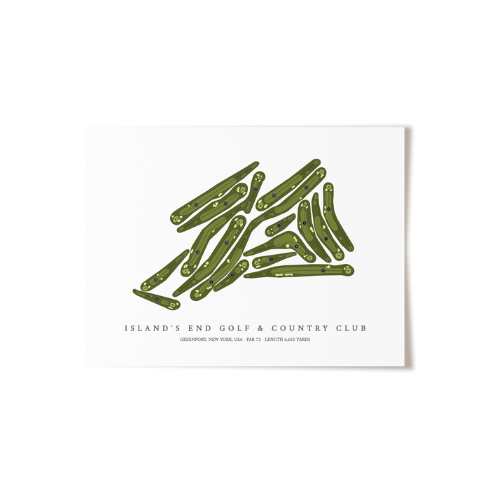 Island's End Golf & Country Club | Golf Course Map