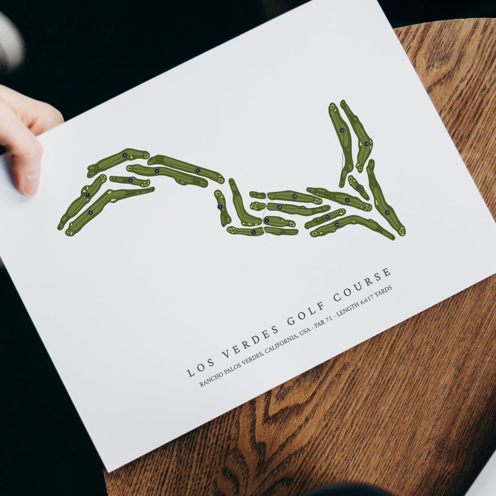 Los Verdes Golf Course | Golf Course Map
