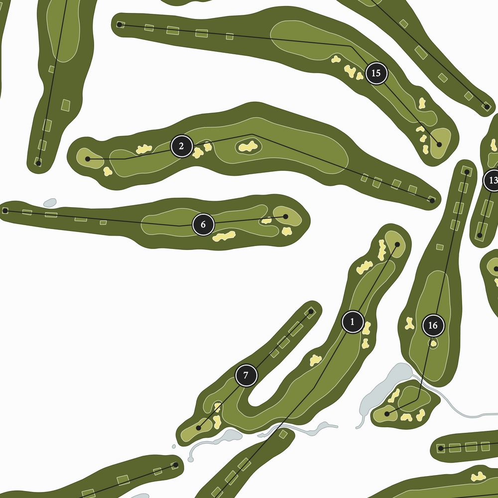 Marco Simone Golf & Country Club | Golf Course Map