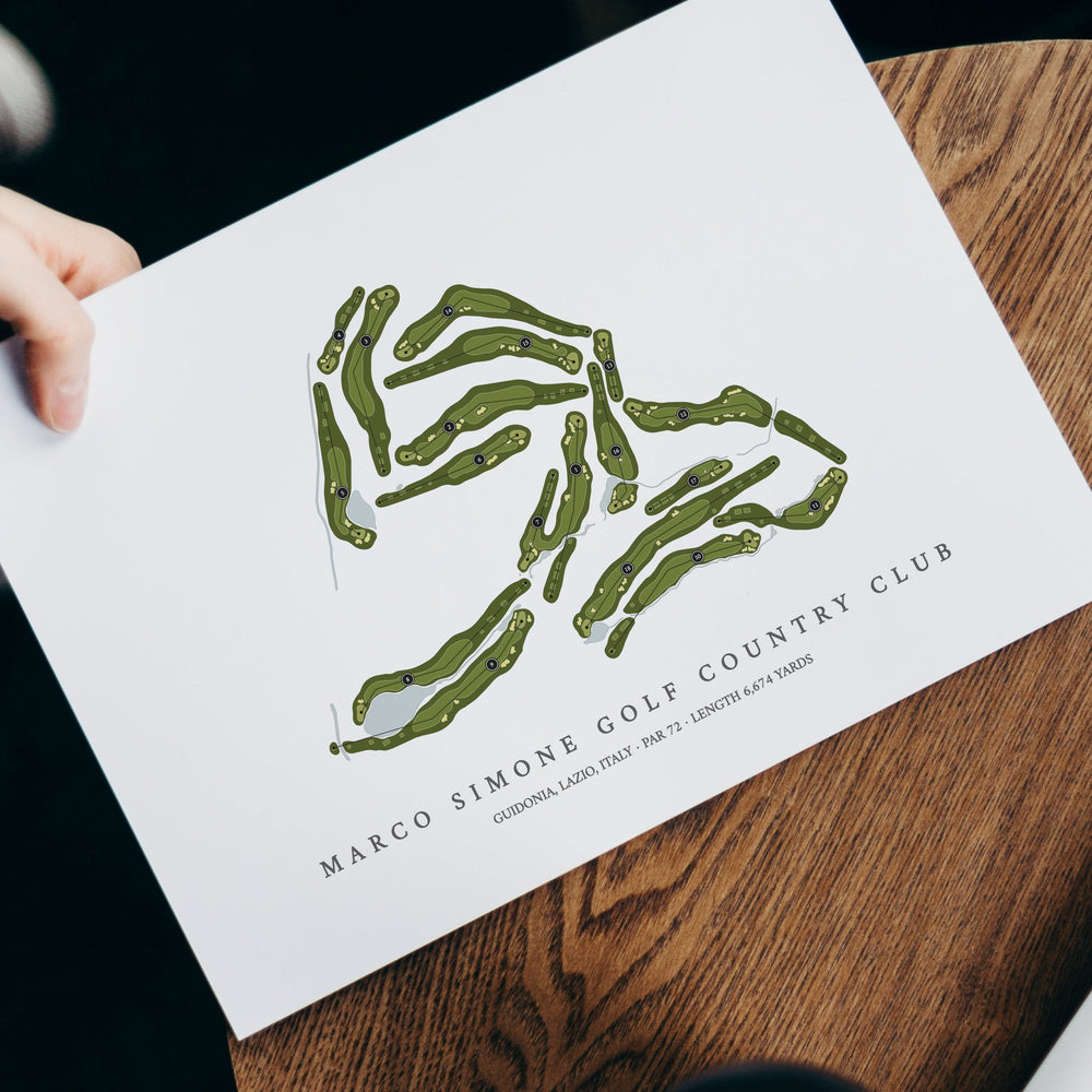 Marco Simone Golf & Country Club | Golf Course Map