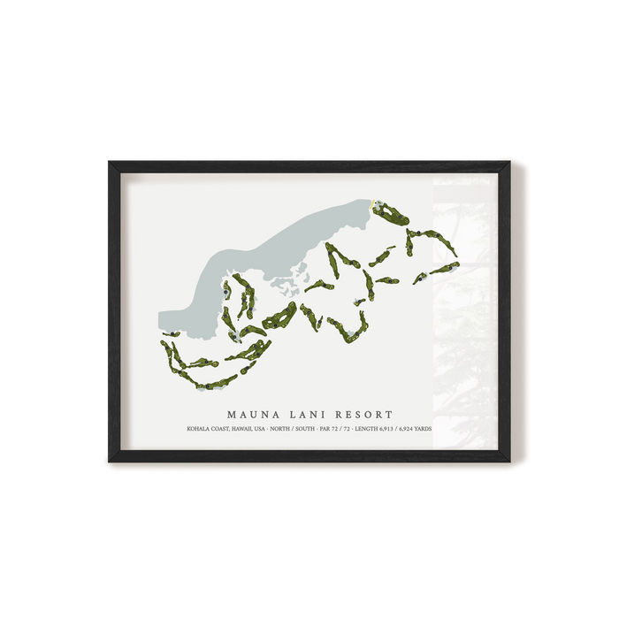 Mauna Lani Resort | Golf Course Map