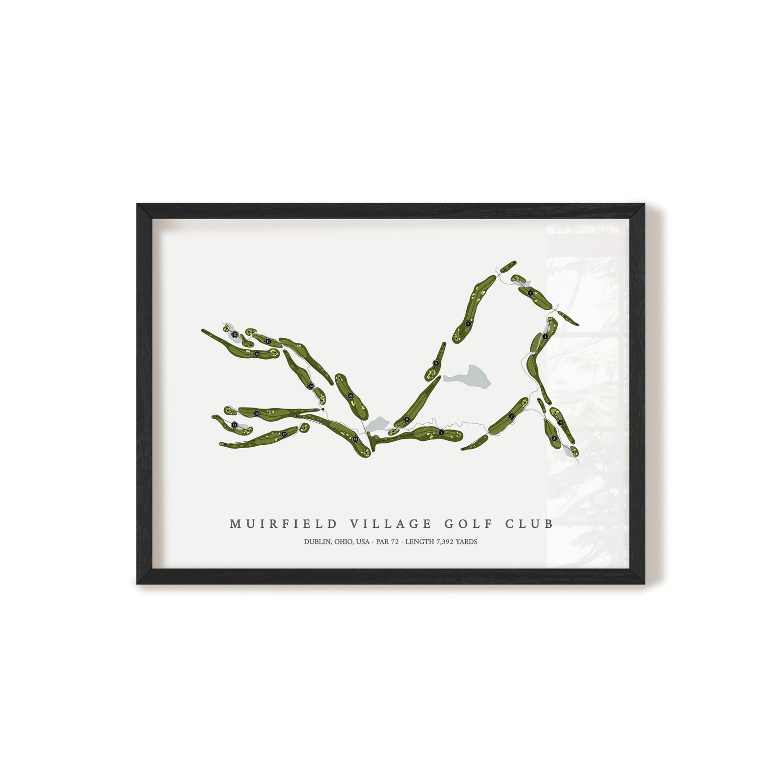 Muirfield Village Golf Club | Golf Course Map