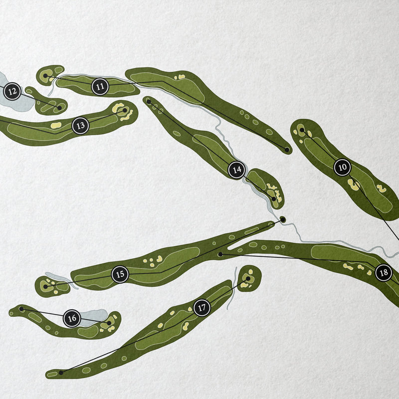 Muirfield Village Golf Club | Golf Course Map