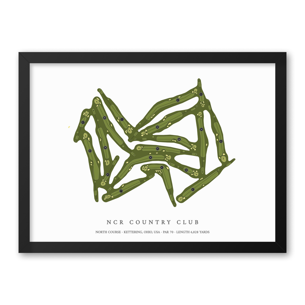 NCR Country Club - North Course | Golf Course Map