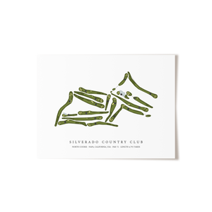 Silverado Country Club - North Course | Golf Course Map