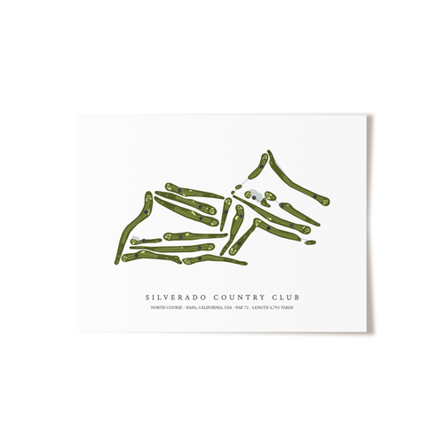 Silverado Country Club - North Course | Golf Course Map