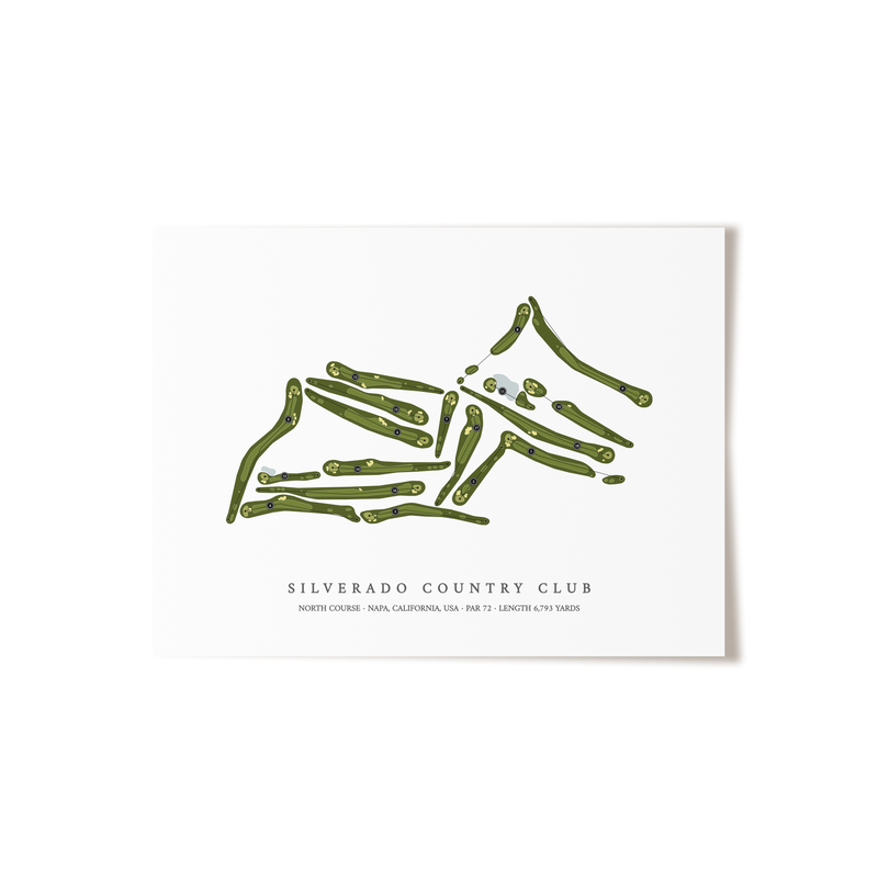 Silverado Country Club - North Course | Golf Course Map