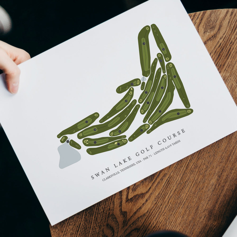 Swan Lake Golf Course | Golf Course Map