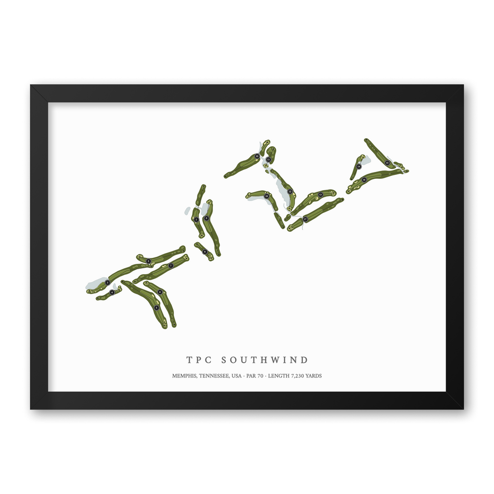 TPC Southwind | Golf Course Map