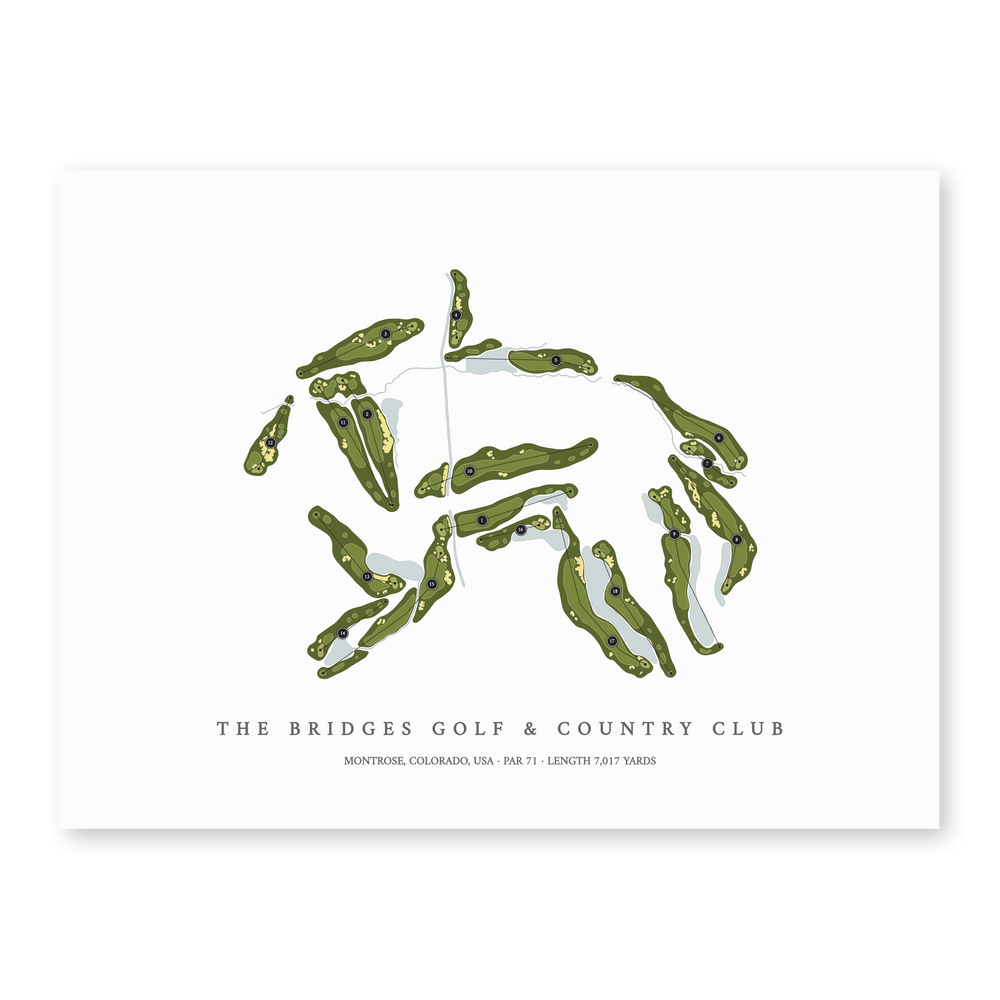 The Bridges Golf & Country Club | Golf Course Map