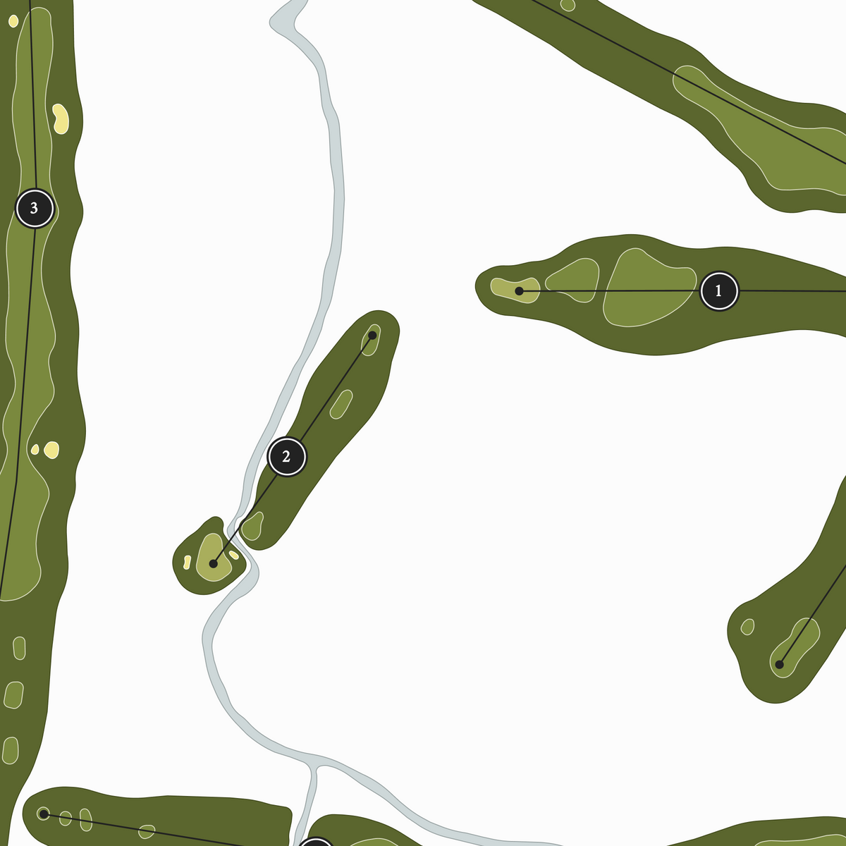 The Manor House Golf Club | Golf Course Map
