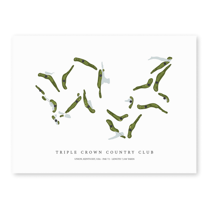 Triple Crown Country Club | Golf Course Map
