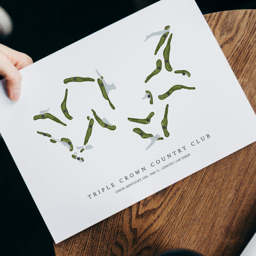 Triple Crown Country Club | Golf Course Map