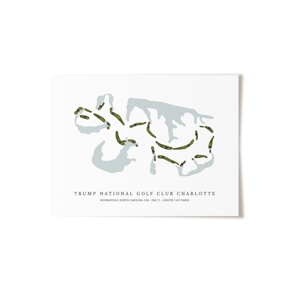 Trump National Golf Club Charlotte | Golf Course Map